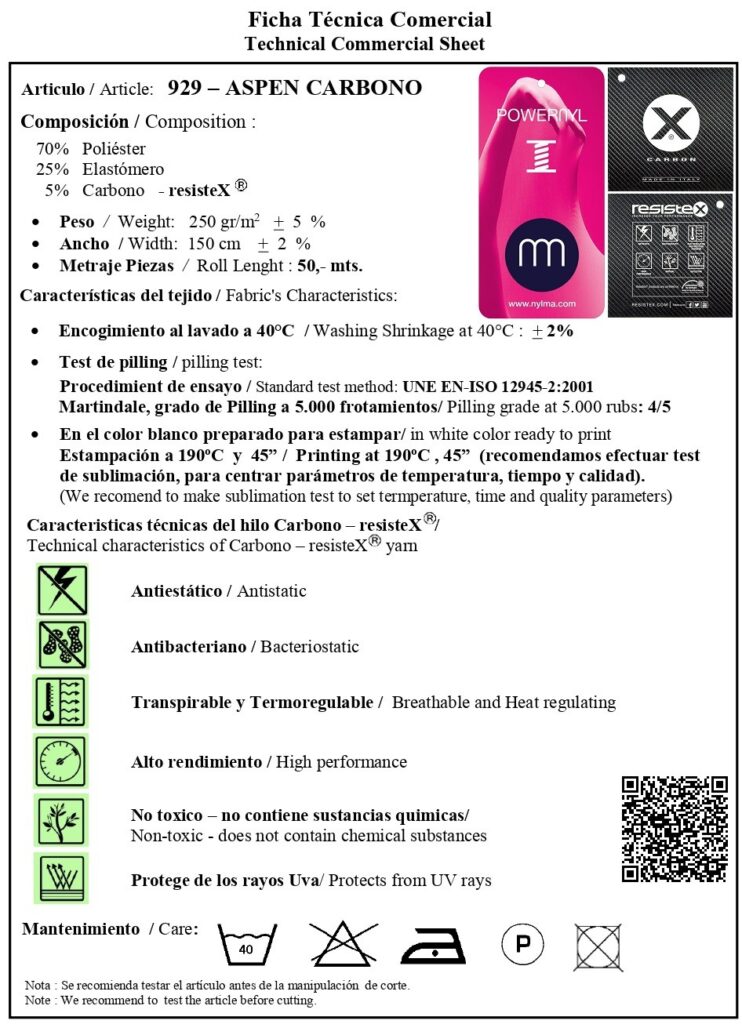 ASPEN CARBONO – Manufacturas Nylma